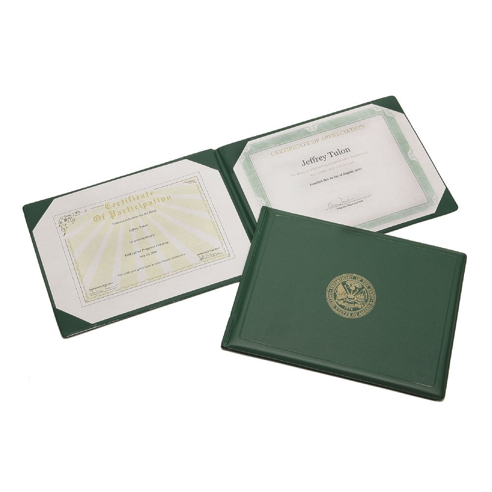 7510-00-755-7077 / 7510007557077 Army Award Certificate Binder