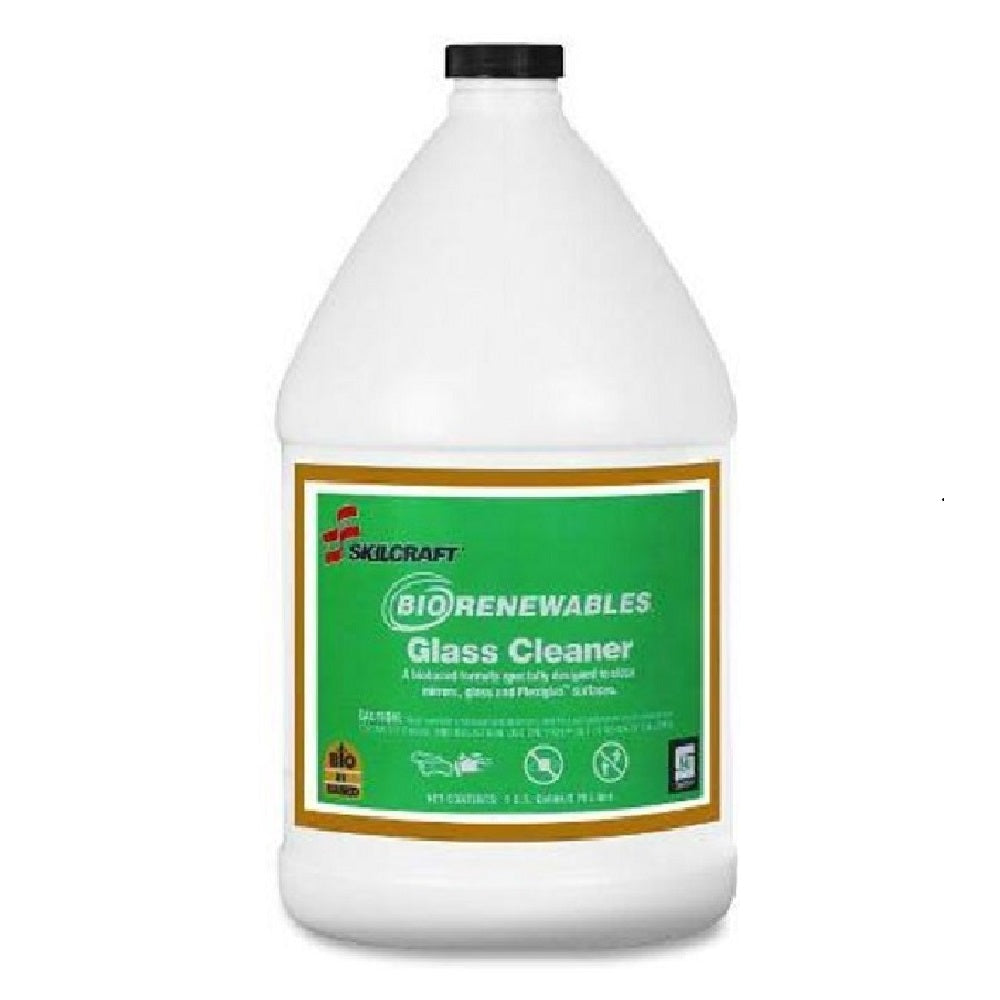 Skilcraft Spartan BioRenewables Glass Cleaner - 1 Gallon - NSN 7930-01