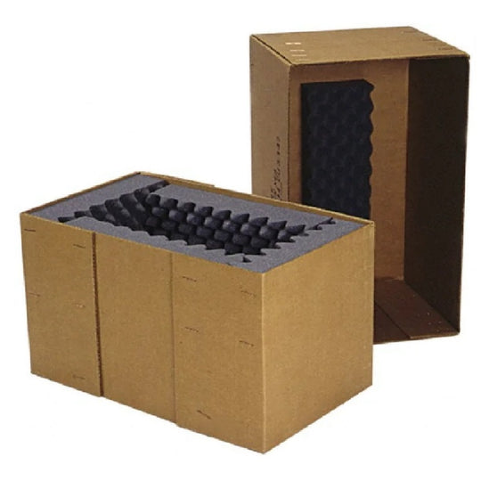 FAST PACK SHIPPING - FULL-TELESCOPING - BROWN EA